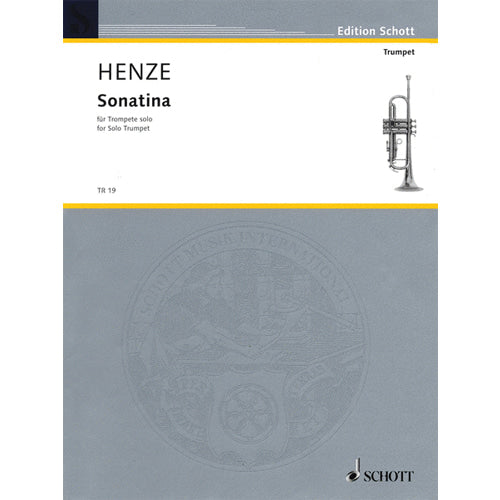 Hans Werner Henze Sonatina for Solo Trumpet [TR19] – ACCMUSIC STORE